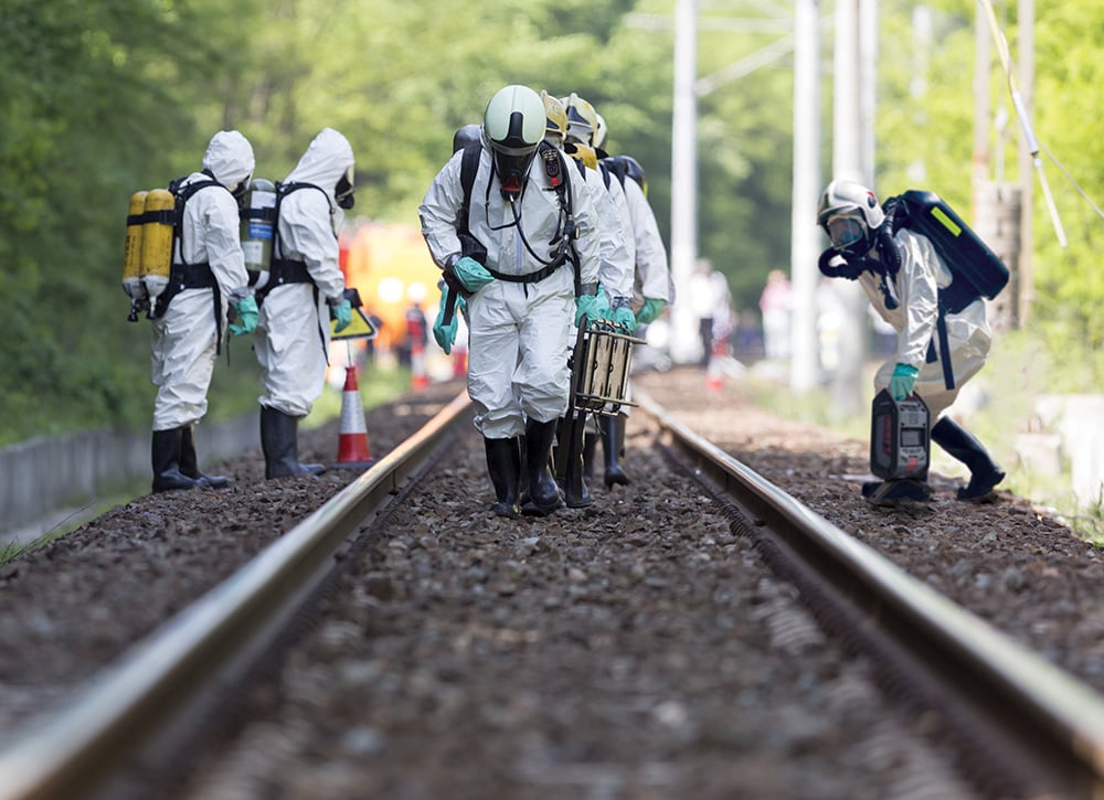 Fire and Hazmat Response Gas Detection System