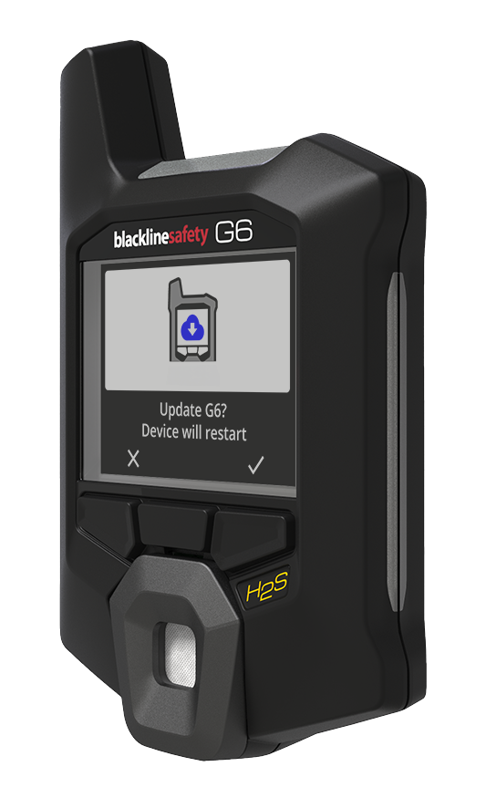 G6 connected single-gas detector - ensure safety & manage compliance.