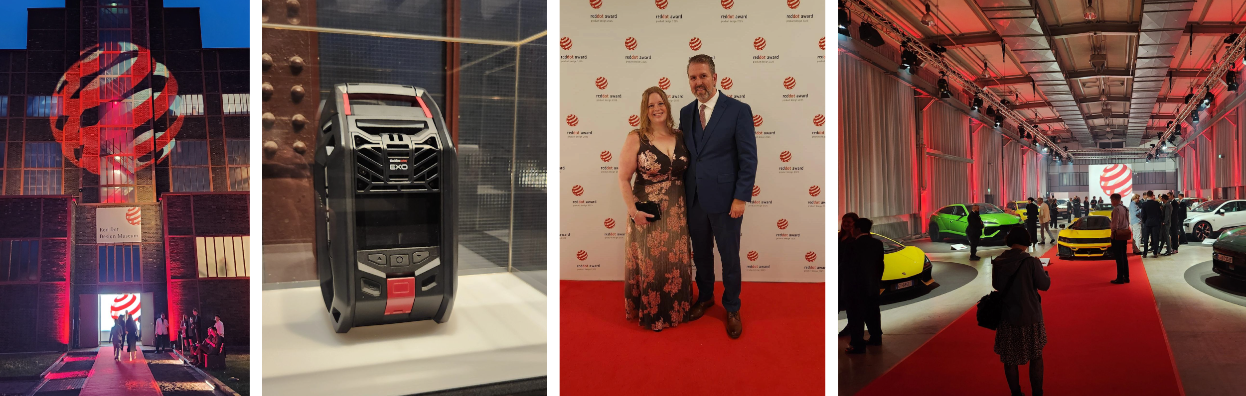 Award-Winning Industrial Design: EXO 8 Honored at Red Dot Gala in Germany