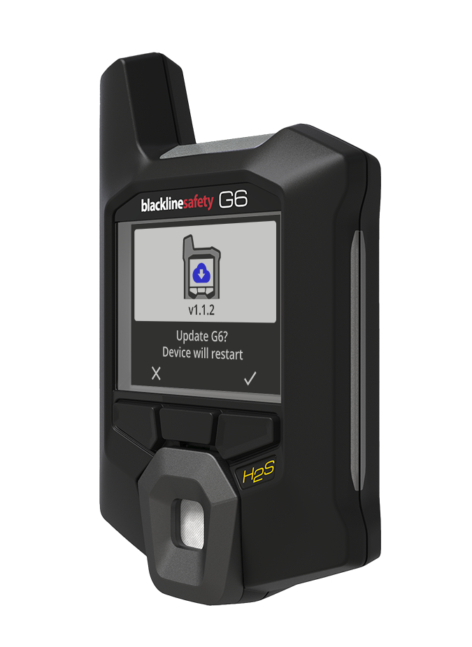 G6 connected single-gas detector - ensure safety & manage compliance.