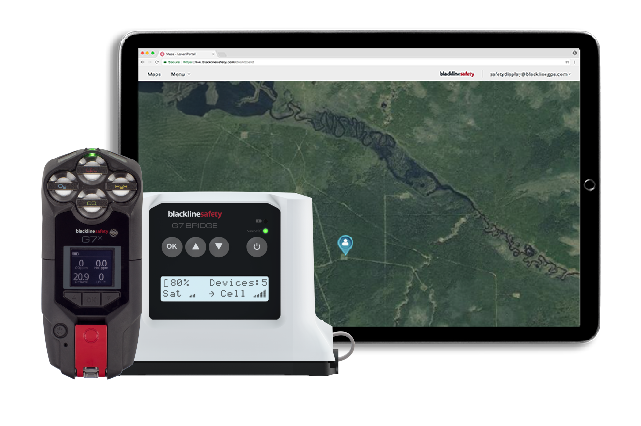 G7x Gas Detector & Lone Worker Device | Blackline Safety