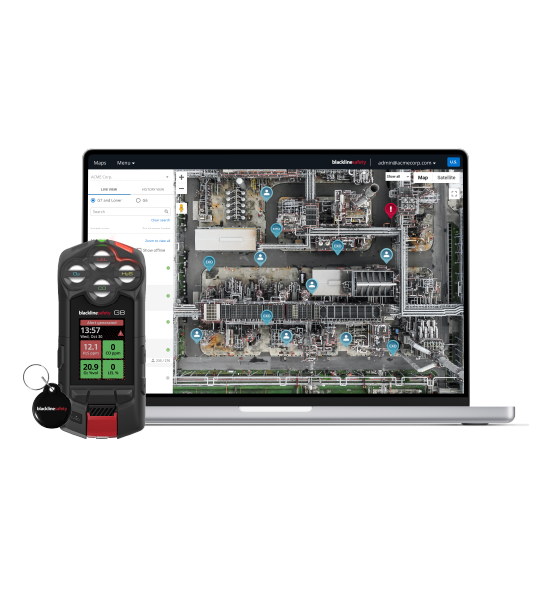 G8 Portable Single/Multi-Gas Detector | Blackline Safety